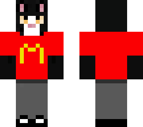 mekdonalc kocka red | Minecraft Skin
