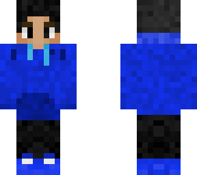 My Blue Hood Skin | Minecraft Skin