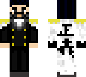 luffy admiral | Minecraft Skins