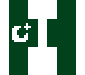 Pakistan Flag | Minecraft Skin
