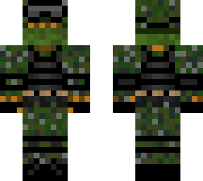Waffle soldier | Minecraft Skin