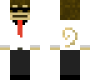 monkey in suit | Minecraft Skins