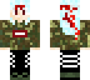 Yongi Girl mic drop | Minecraft Skin