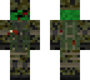 Zombie Soldier | Minecraft Skin