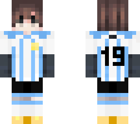 Argentina Messi 2006 | Minecraft Skin