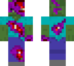 corrupted zombie | Minecraft Skin
