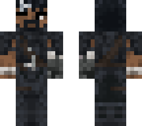 Dark Skin Guts | Minecraft Skin