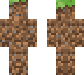 dirt man | Minecraft Skins