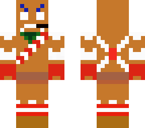 ginger bread man | Minecraft Skins
