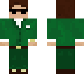 Green Suit | Minecraft Skin