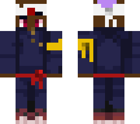 jjk black skin | Minecraft Skin
