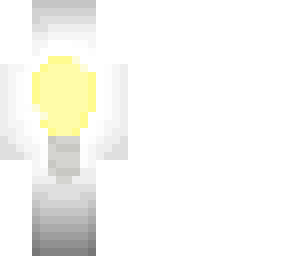 light bulb pixel art | Minecraft Skin