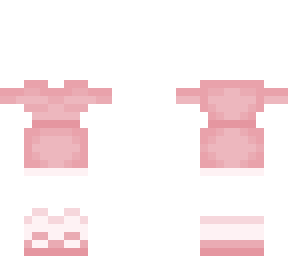 light pink dress (base) | Minecraft Skin