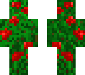Rose Bush Camo | Minecraft Skin