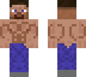muscle steve | Minecraft Skins