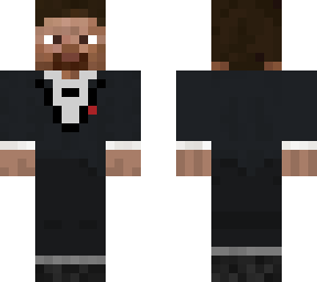 Tuxedo Steve but Updated | Minecraft Skin