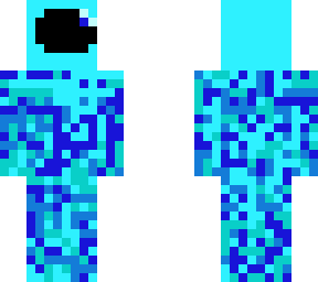 Blue astronaut | Minecraft Skin