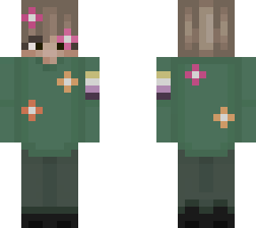 elf flower pride skin | Minecraft Skin