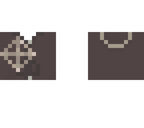 mission zip named collective hoodie brown/beige | Minecraft Skin