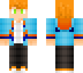 My Skin, The Light Ninja in casual clothes | Minecraft Skin