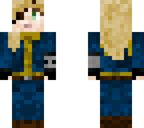 VAULT TEC GIRL | Minecraft Skin