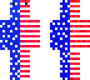 american flag | Minecraft Skins
