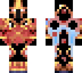 Half corrupted angel | Minecraft Skin