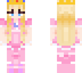 princess peach | Minecraft Skins