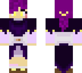 Purple Vampire Core Style | Minecraft Skin