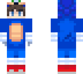 sonic onesie | Minecraft Skins
