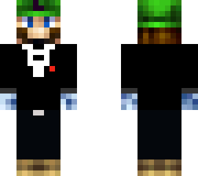 tuxedo luigi | Minecraft Skin