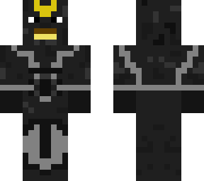 black bolt | Minecraft Skin