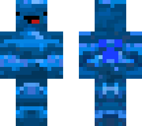 blue derp | Minecraft Skin