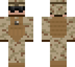 Desert Soldier | Minecraft Skin