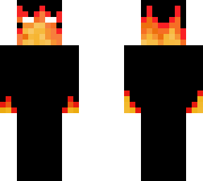fire man | Minecraft Skins