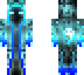 Glowing Soul Mage | Minecraft Skin