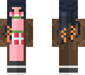 nezuko kamado demon slayer | Minecraft Skins