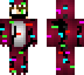 raptor glitch | Minecraft Skin