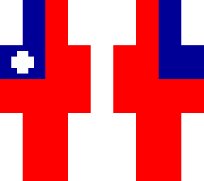 Taiwan Flag | Minecraft Skin