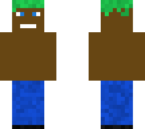 TikTok dirt block guy | Minecraft Skin
