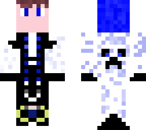 Blauer Bruder vom Roten | Minecraft Skin