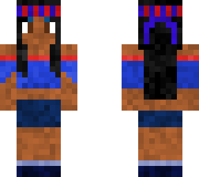 Blue and Red | Minecraft Skin