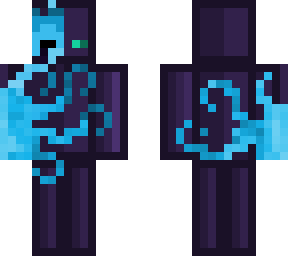 Bluestone infection 4px | Minecraft Skin