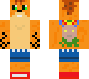 crash bandicoot | Minecraft Skins
