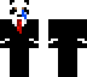 Crying panda | Minecraft Skin