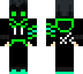 Dibaa2020 Neon Skin | Minecraft Skin