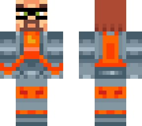 Gordon Freeman - Xbox 360 Skin Pack 3 | Minecraft Skin