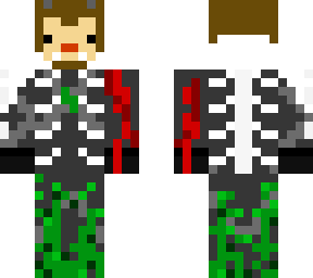 Jade Dragon Bone Armor | Minecraft Skin