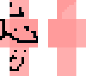 kirby but deformed | Minecraft Skin