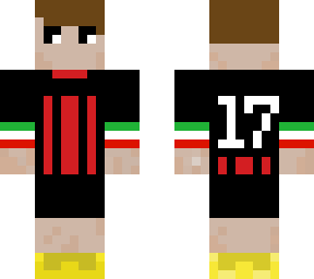 MAGLIA AC Milan, CALCIO | Minecraft Skin